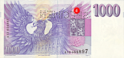 The 1000 Kč banknote - Czech National Bank