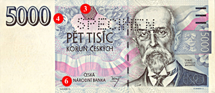 The 5000 Kč banknote - Czech National Bank
