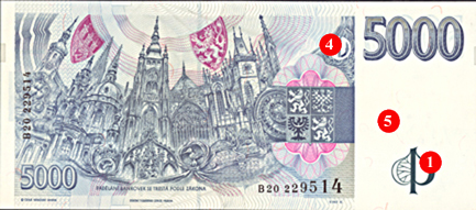 The 5000 Kč banknote - Czech National Bank